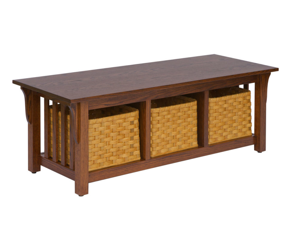 Amish Made Benches - Amish Oak In Texas - South Texas