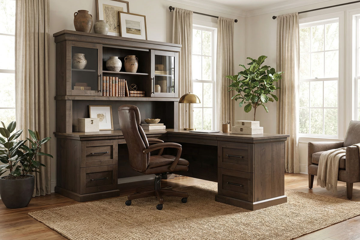 How Custom Amish Office Furniture Enhances Office Spaces